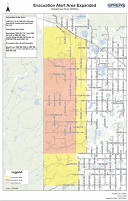 Update #13: County Evacuation Alert Area Expanded — GPREP - Grande ...